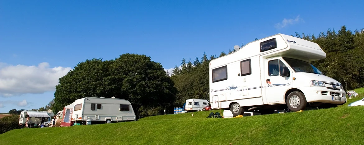 Grass Camping & Caravan Pitches In South Devon | Cofton Holidays